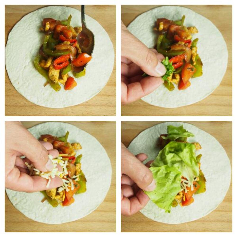 Fajitas de pollo para 4 personas · El cocinero casero - Carnes