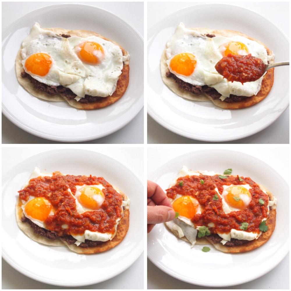 Huevos rancheros mexicanos · El cocinero casero - Entrantes