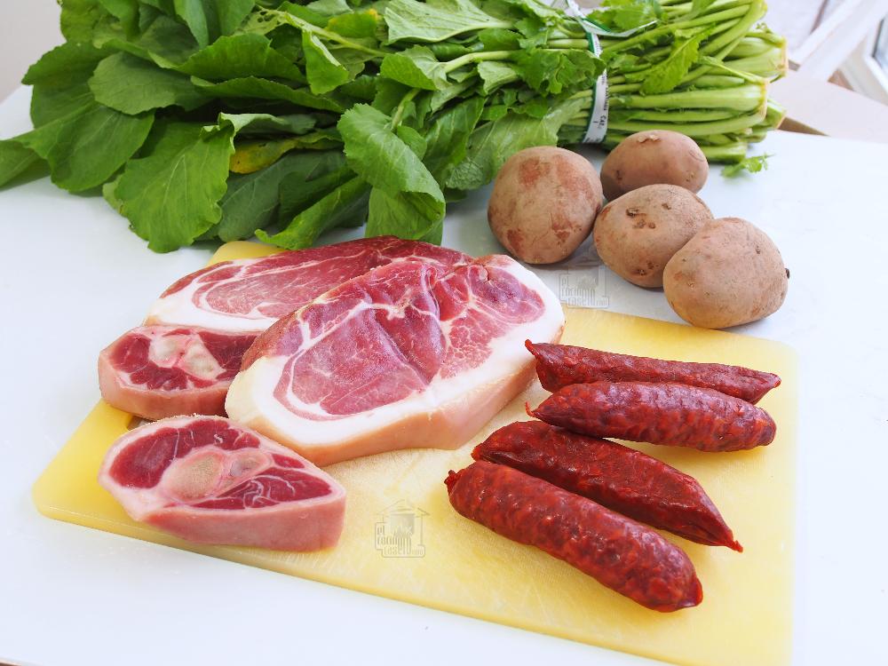 Lacón con grelos. Receta Gallega para 8 personas · El cocinero casero ...