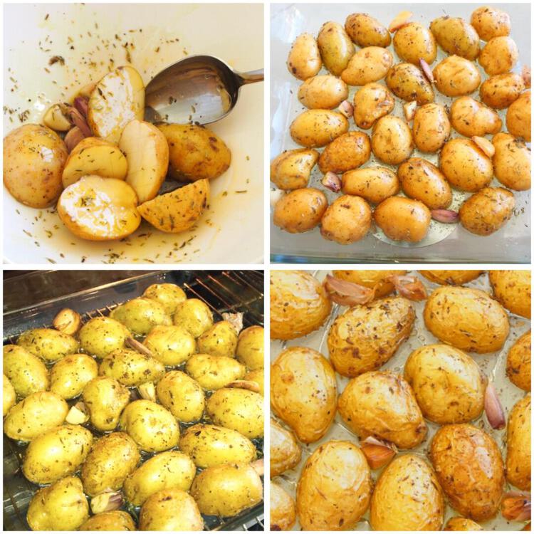 Patatas asadas al horno · El cocinero casero - Guarniciones